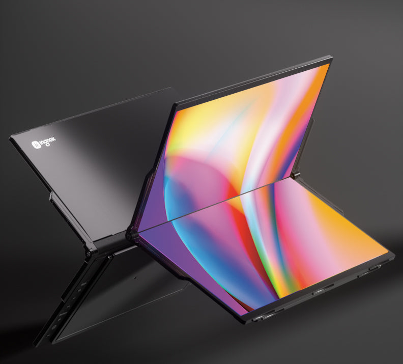 Ingnok Folding Dual Computer Monitor