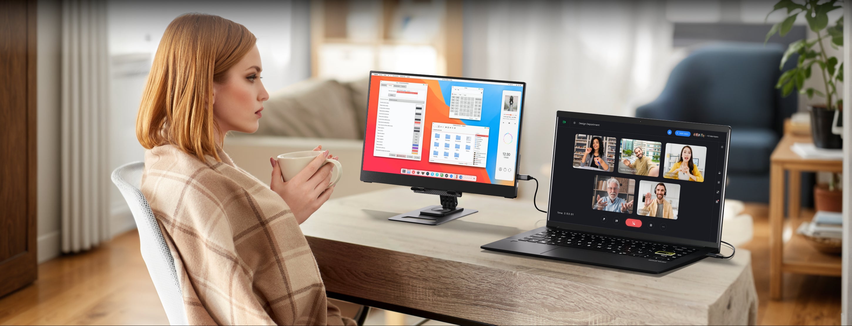 Portable Monitor | Slim & Lightweight Display | Ingnok Official Store