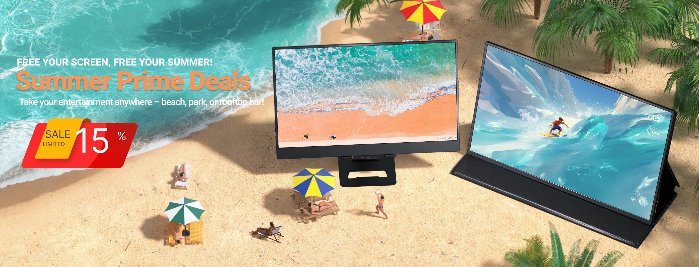 Portable Monitor | Slim & Lightweight Display | Ingnok Official Store