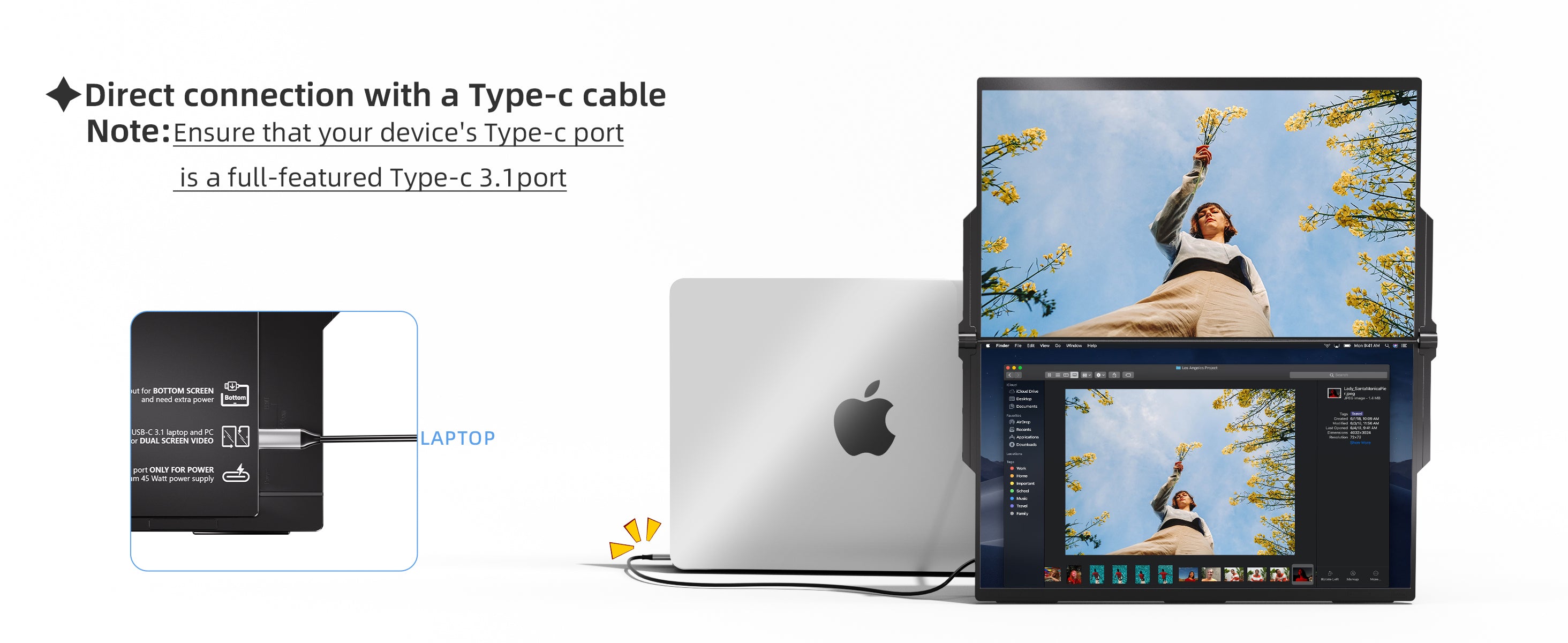 usbc dual screen – Ingnok